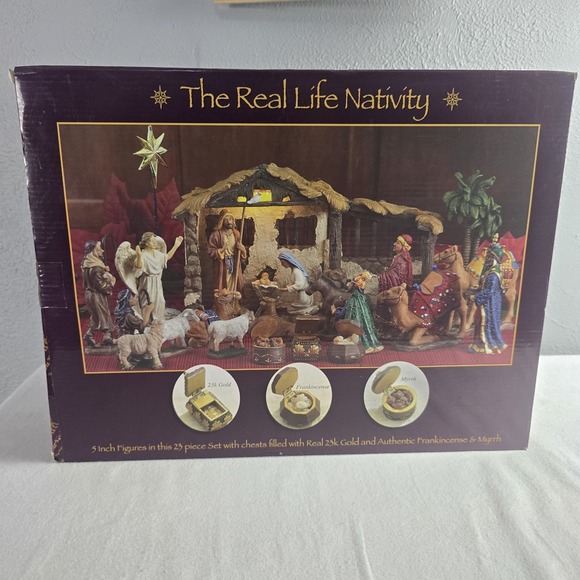 Three Kings Gifts | Holiday | The Real Life Nativity Set Three Kings ...